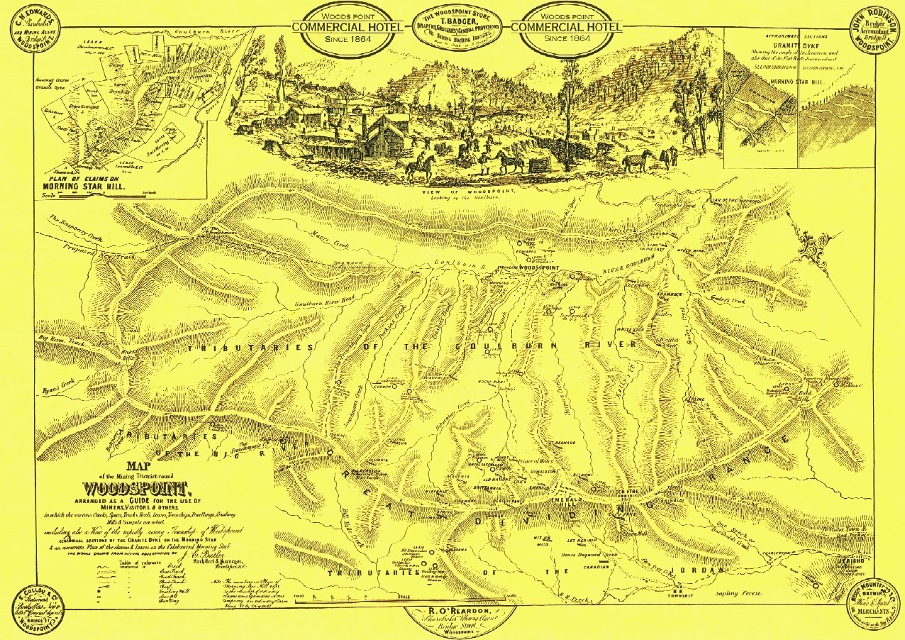 Butler’s 1864 Map – ADVENTURER MAPS AND BOOKS